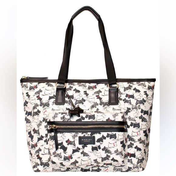 RADLEY LONDON | Bags | Radley London Scratchy Dog Nylon Tote Shoulder ...